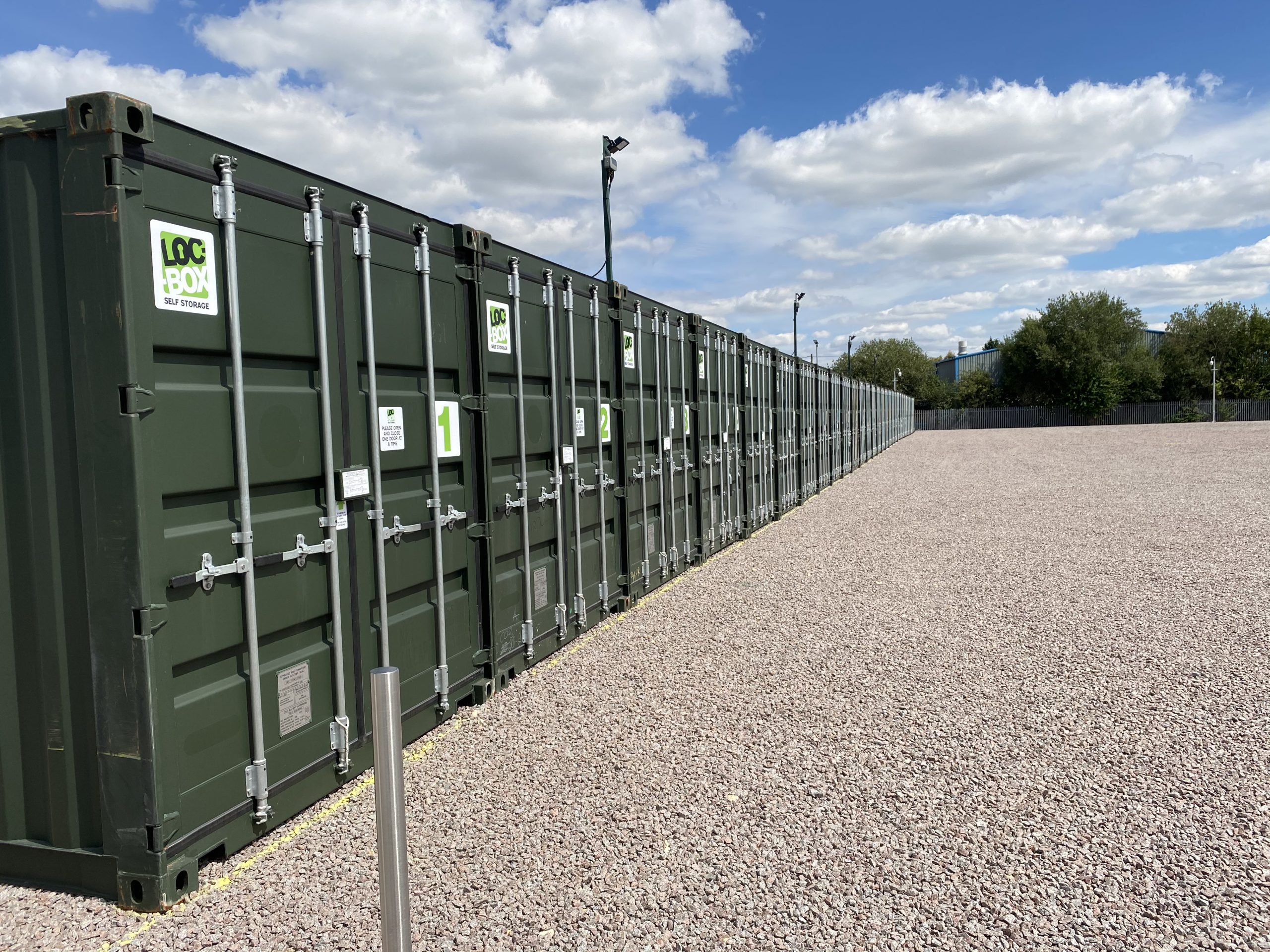 Gallery, see close up images of our storage units - Loc-Box