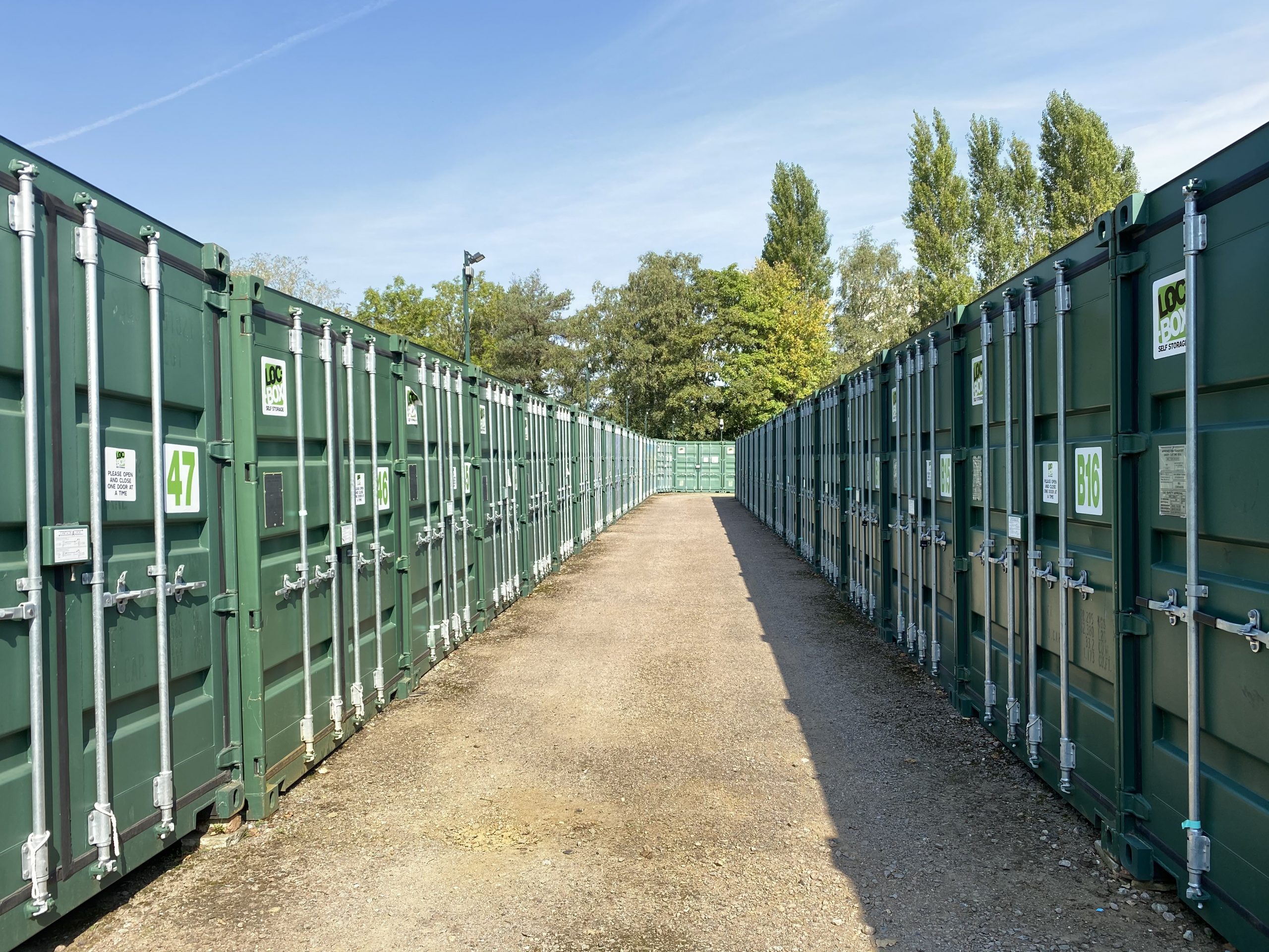 Gallery, see close up images of our storage units - Loc-Box